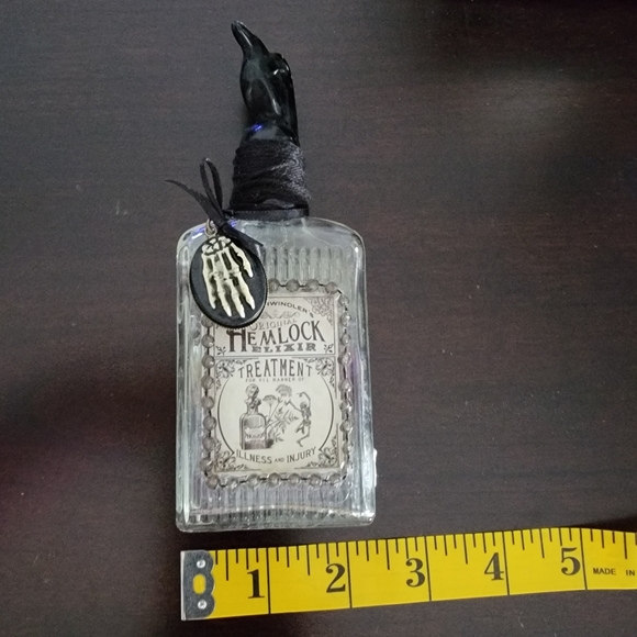 A Magpies Stash | Accents | Antique Altered Bottle Halloween Potion ...